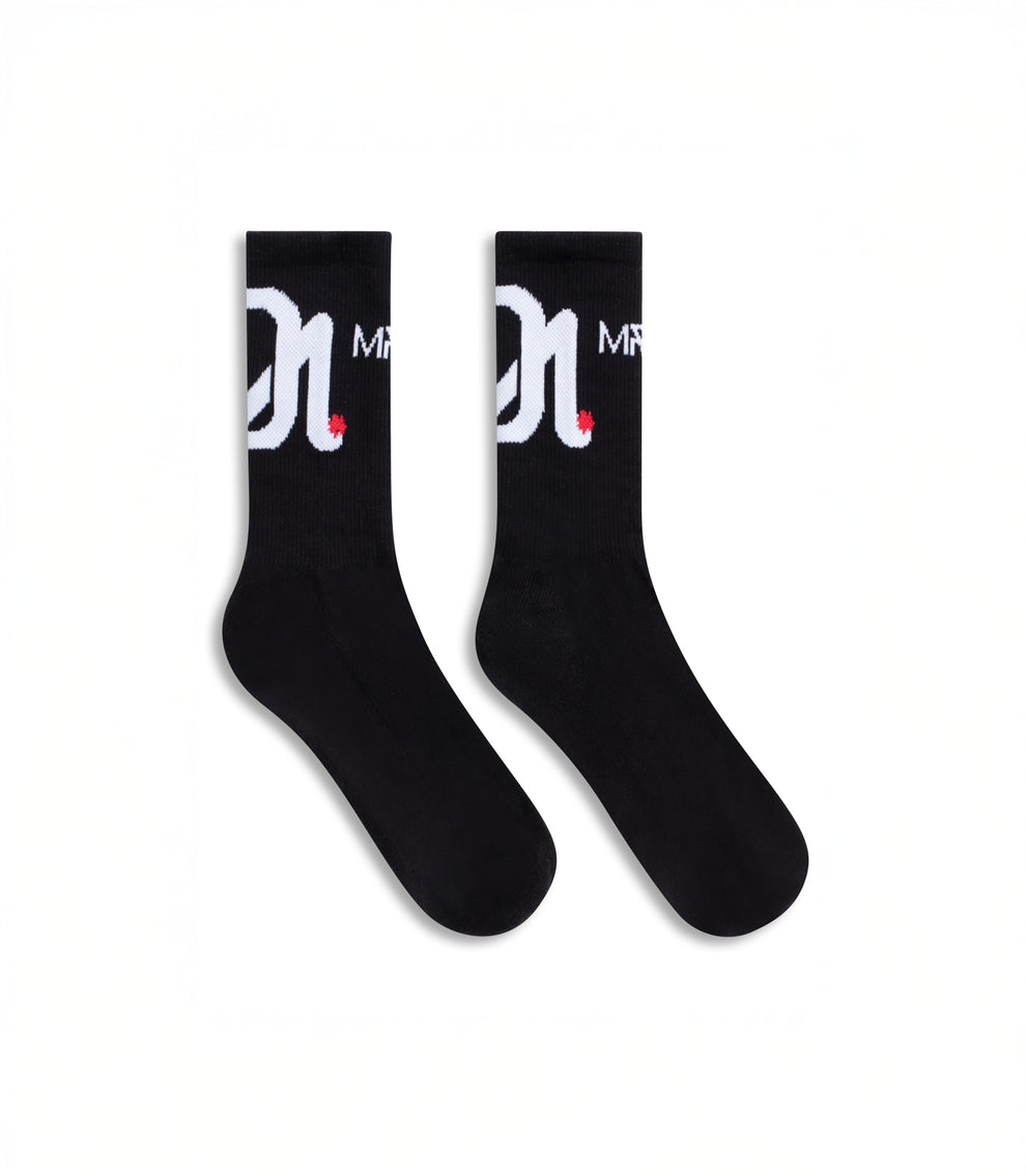 Full engineered MO Socks - Black – MOREOVER STUDIO